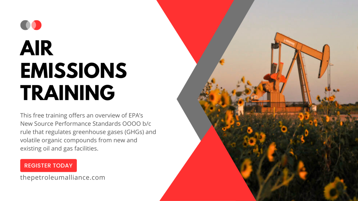 Air Emissions Training – Petroleum Alliance